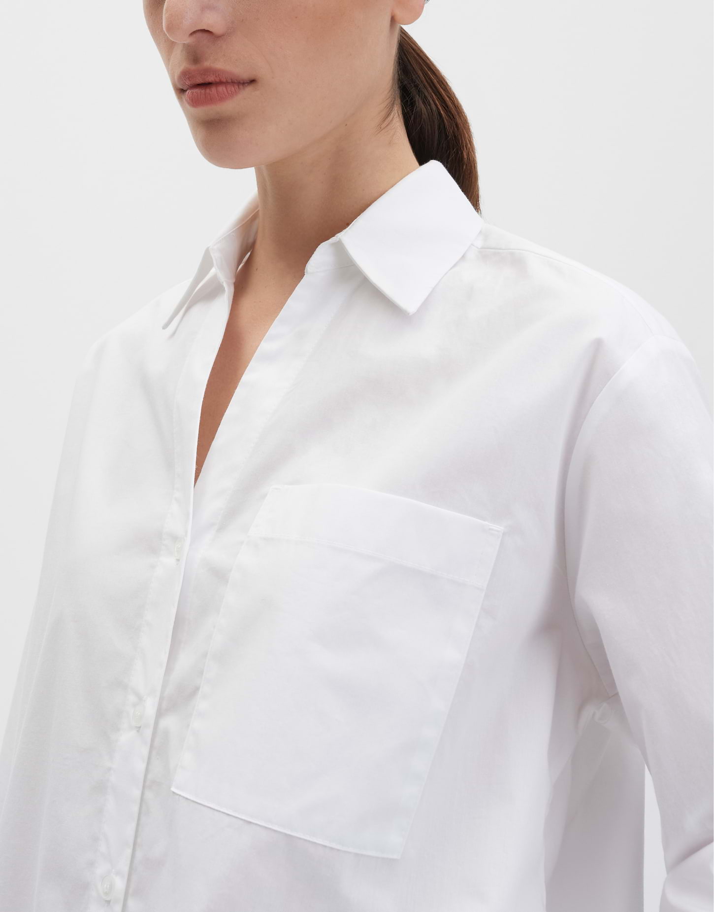 Langarmbluse Zamily weiß online bestellen | someday Online Shop