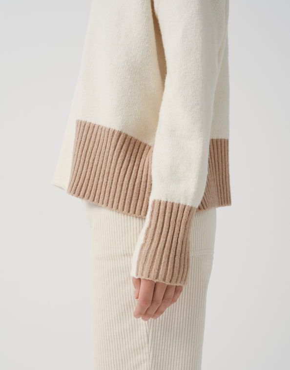 Strickpullover Tamaro weiß online bestellen | someday Online Shop