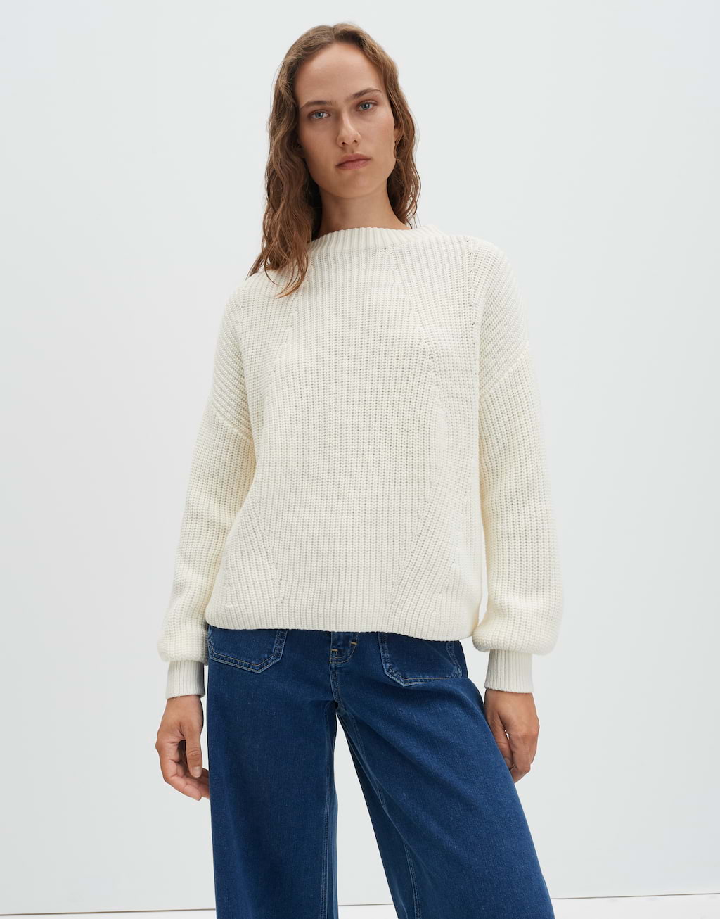 jumper Tellina texture beige by OPUS | shop your favourites online