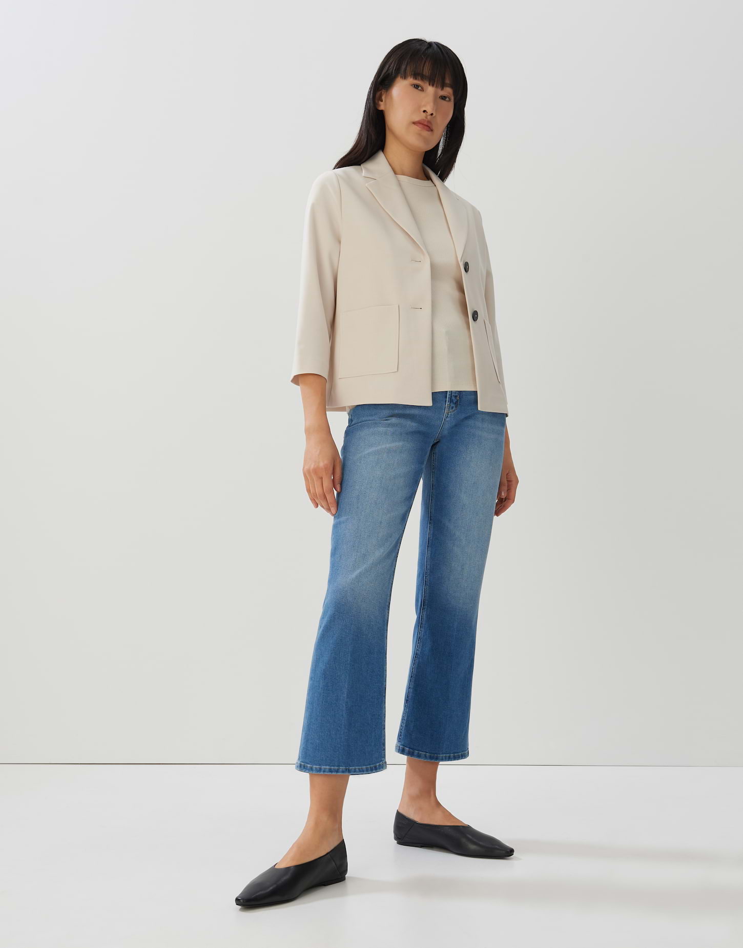 Kurzblazer Nosia beige online bestellen | someday Online Shop