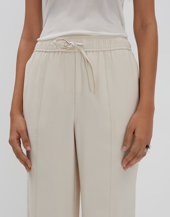 Wide Leg Pants Cevil lines beige online bestellen | someday Online Shop