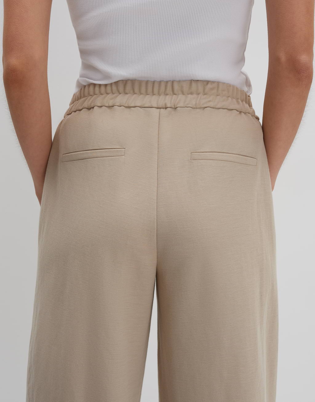 Culotte Cenya cropped wide beige online bestellen | someday Online Shop