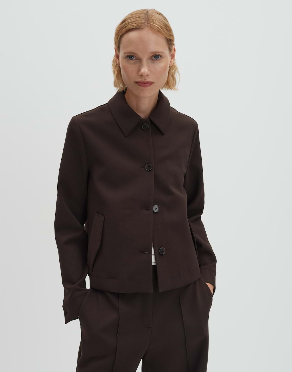 commander veste Nanuna marron en ligne | someday Boutique en ligne