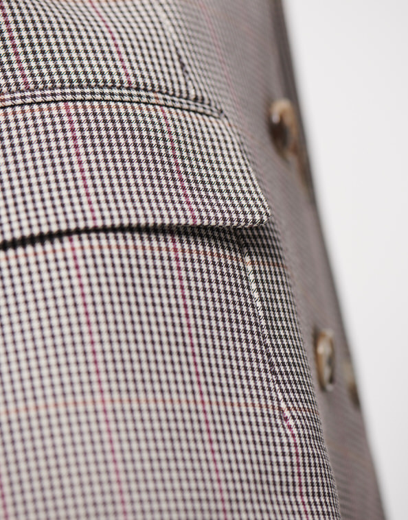 Blazer Nil Check Beige Online Bestellen Someday Online Shop 
