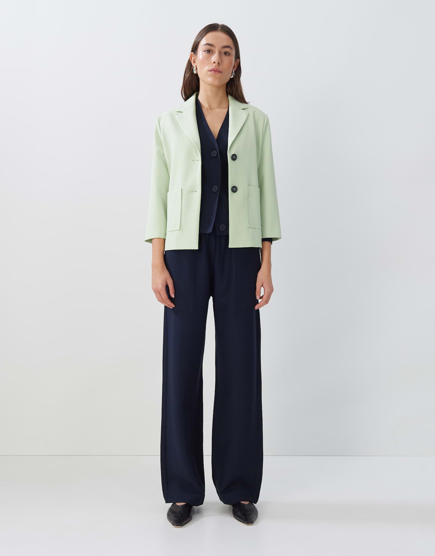 Kurzblazer Nosia grün online bestellen | someday Online Shop