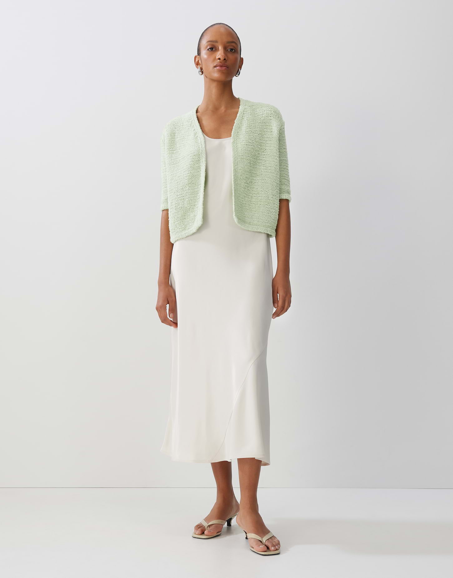 Knitted cardigan Tibelia green by someday | shop your favourites online