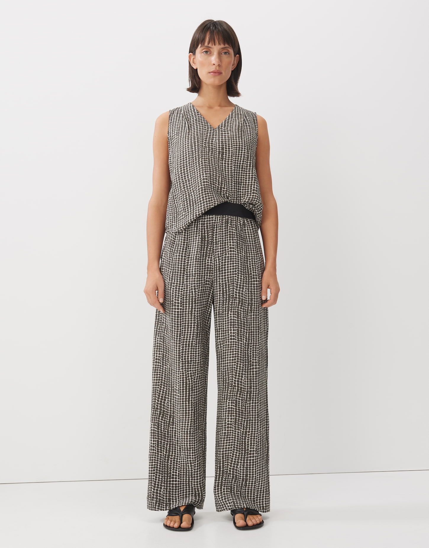 Wide Leg Pants Cevil resort grün online bestellen | someday Online Shop