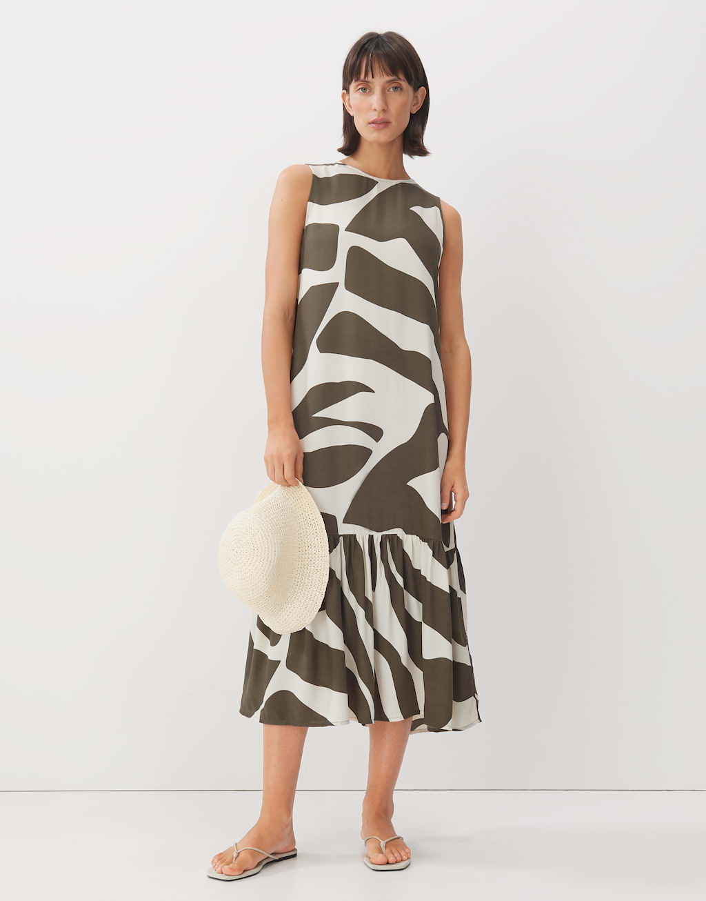Maxikleid Quolly animal grün online bestellen | someday Online Shop