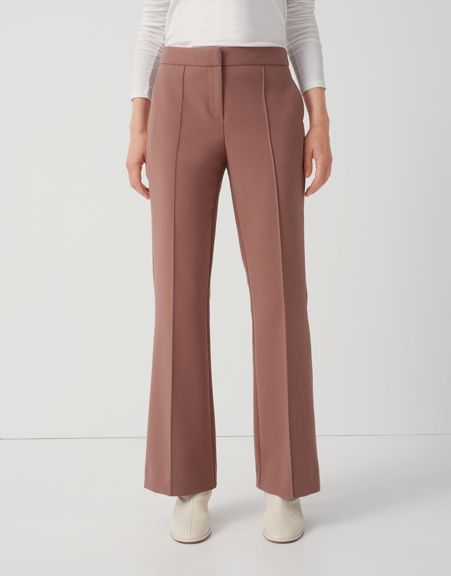 Stoffen broek Cavide roze online bestellen | someday online shop