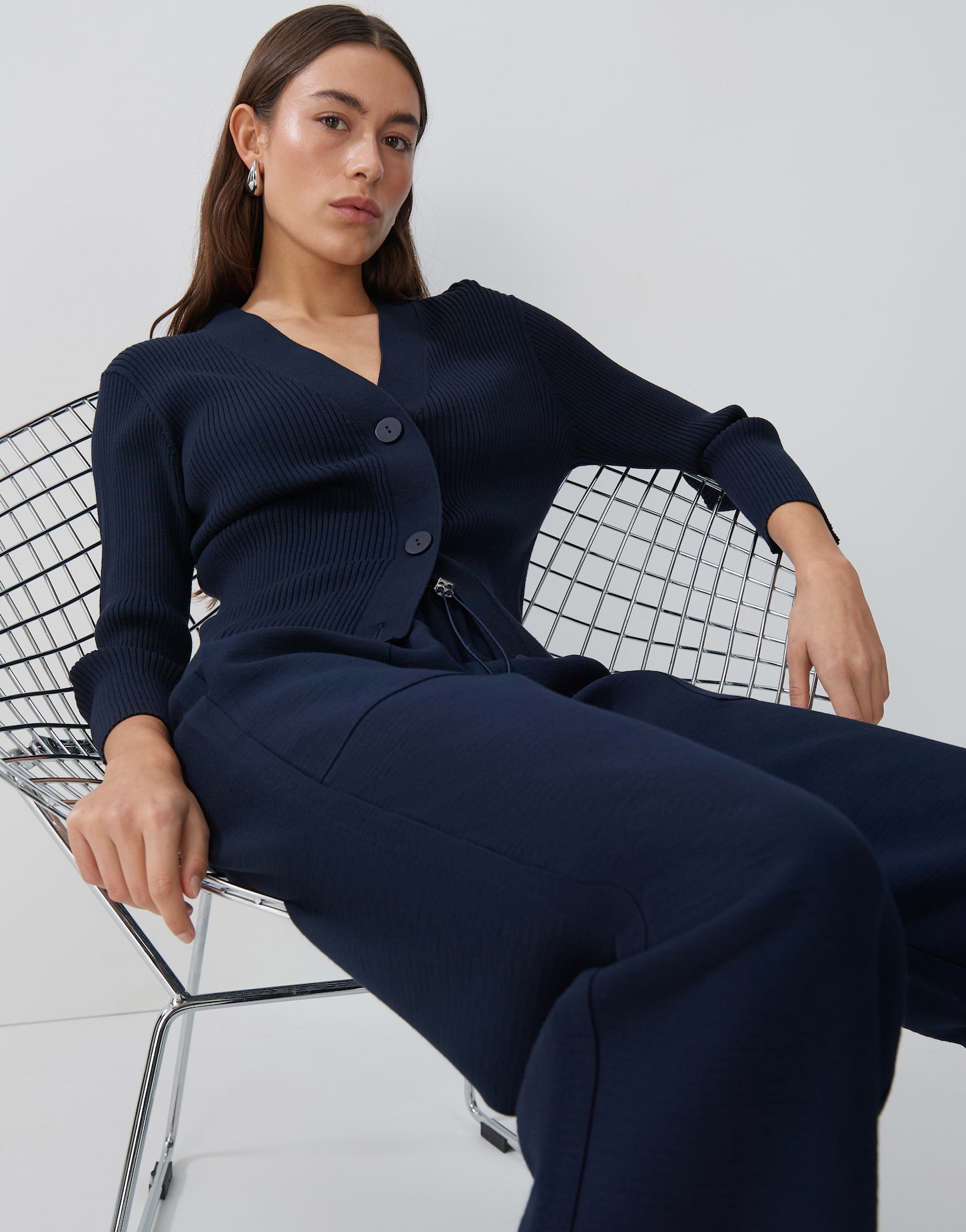 Strickjacke Temotion blau online bestellen | someday Online Shop