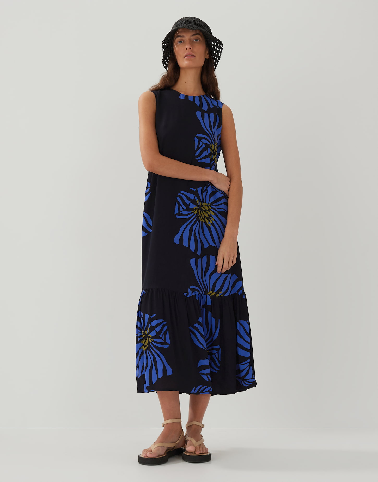 Kleid Quolly floral blau online bestellen | someday Online Shop