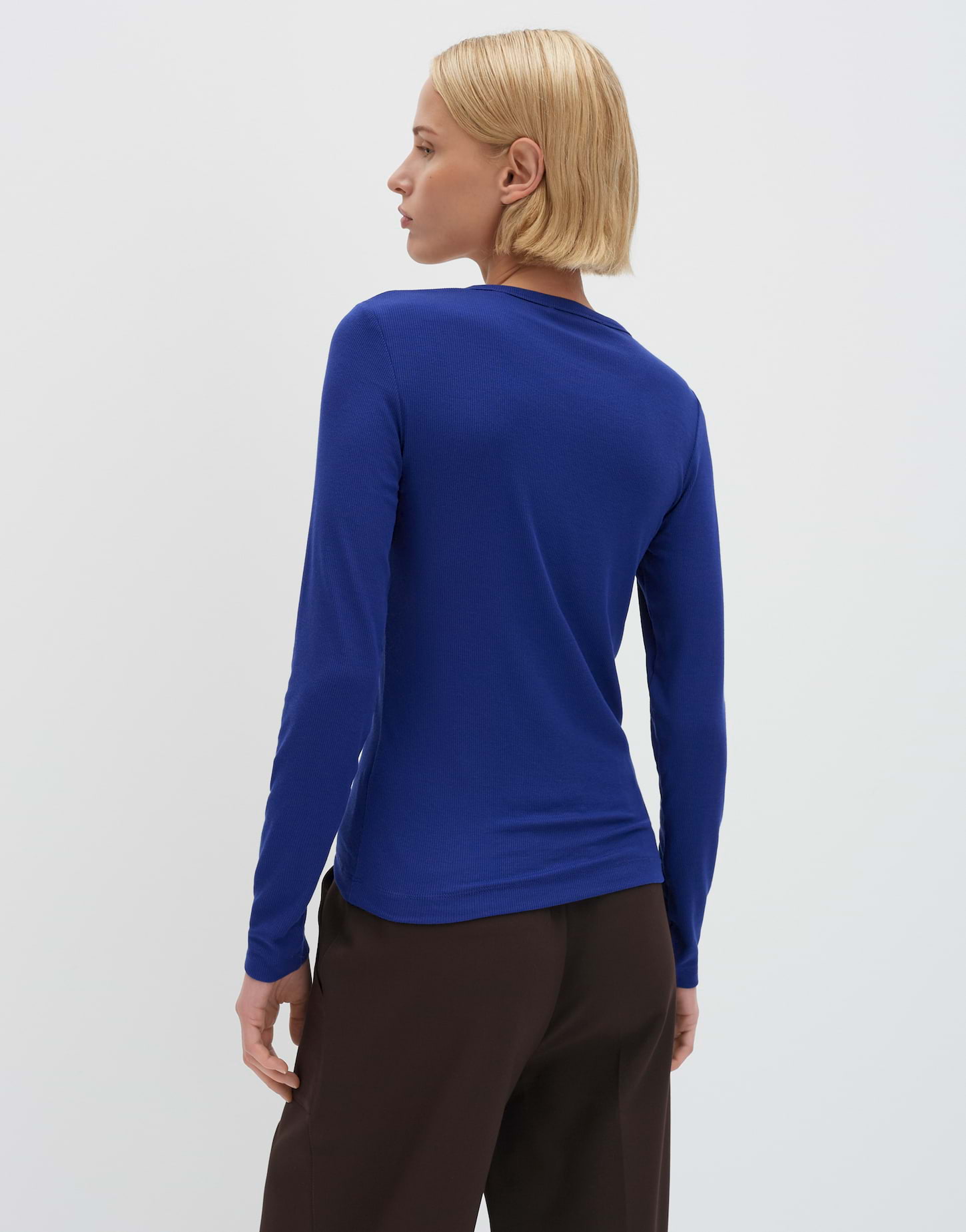 Langarmshirt Korell blau online bestellen | someday Online Shop