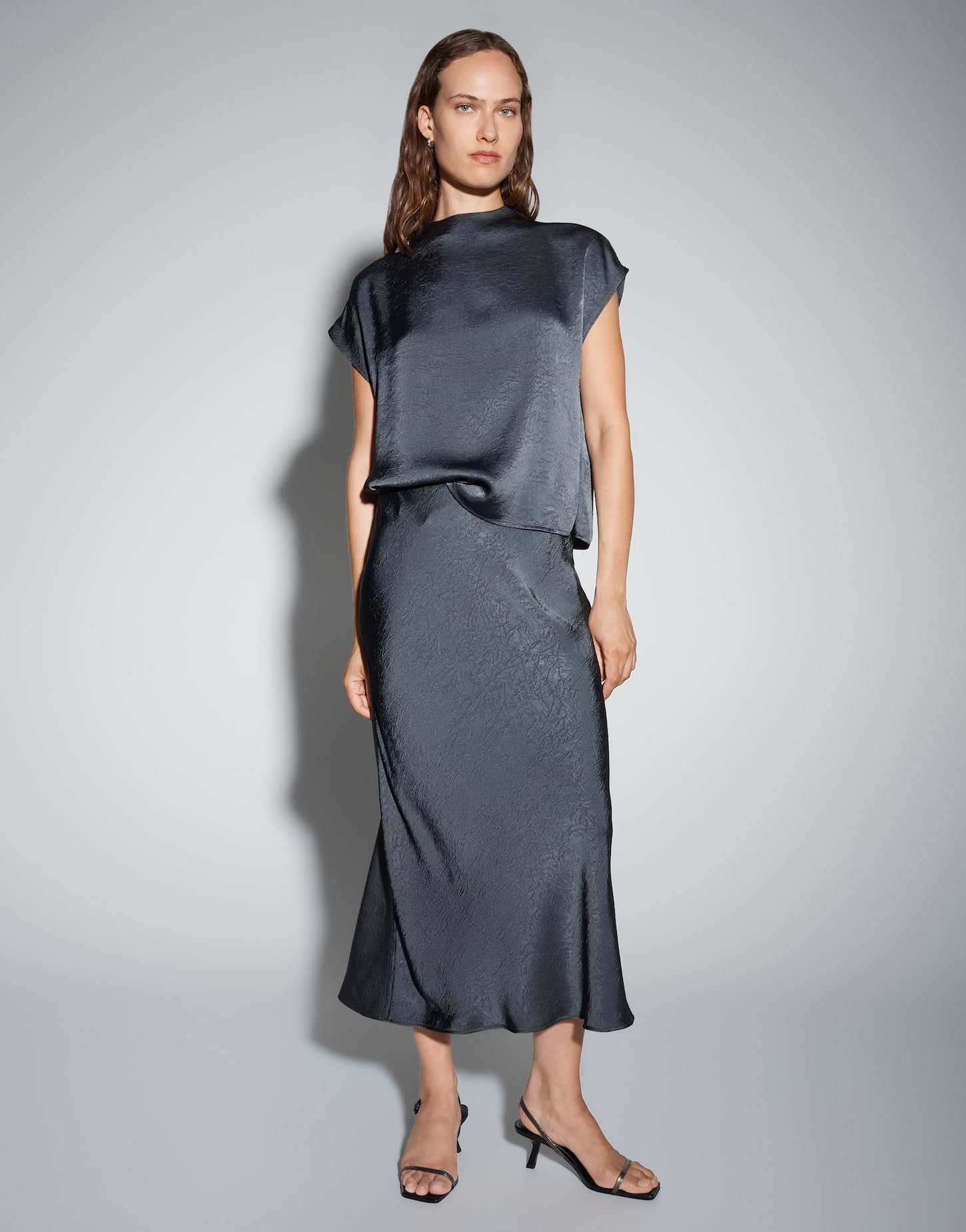 Midi skirt Odini delight grey by someday | shop your favourites online