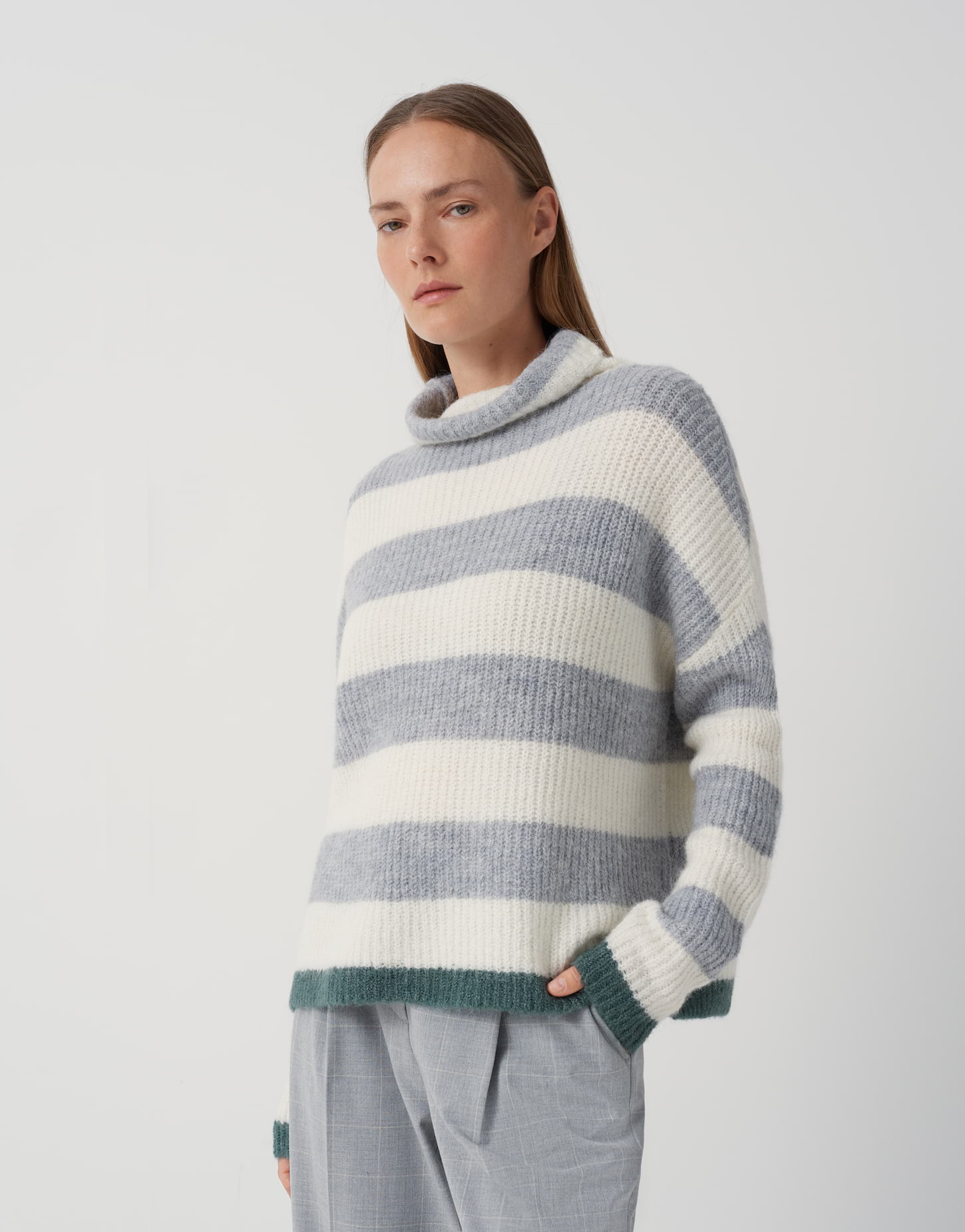 Strickpullover Talerie grau online bestellen | someday Online Shop