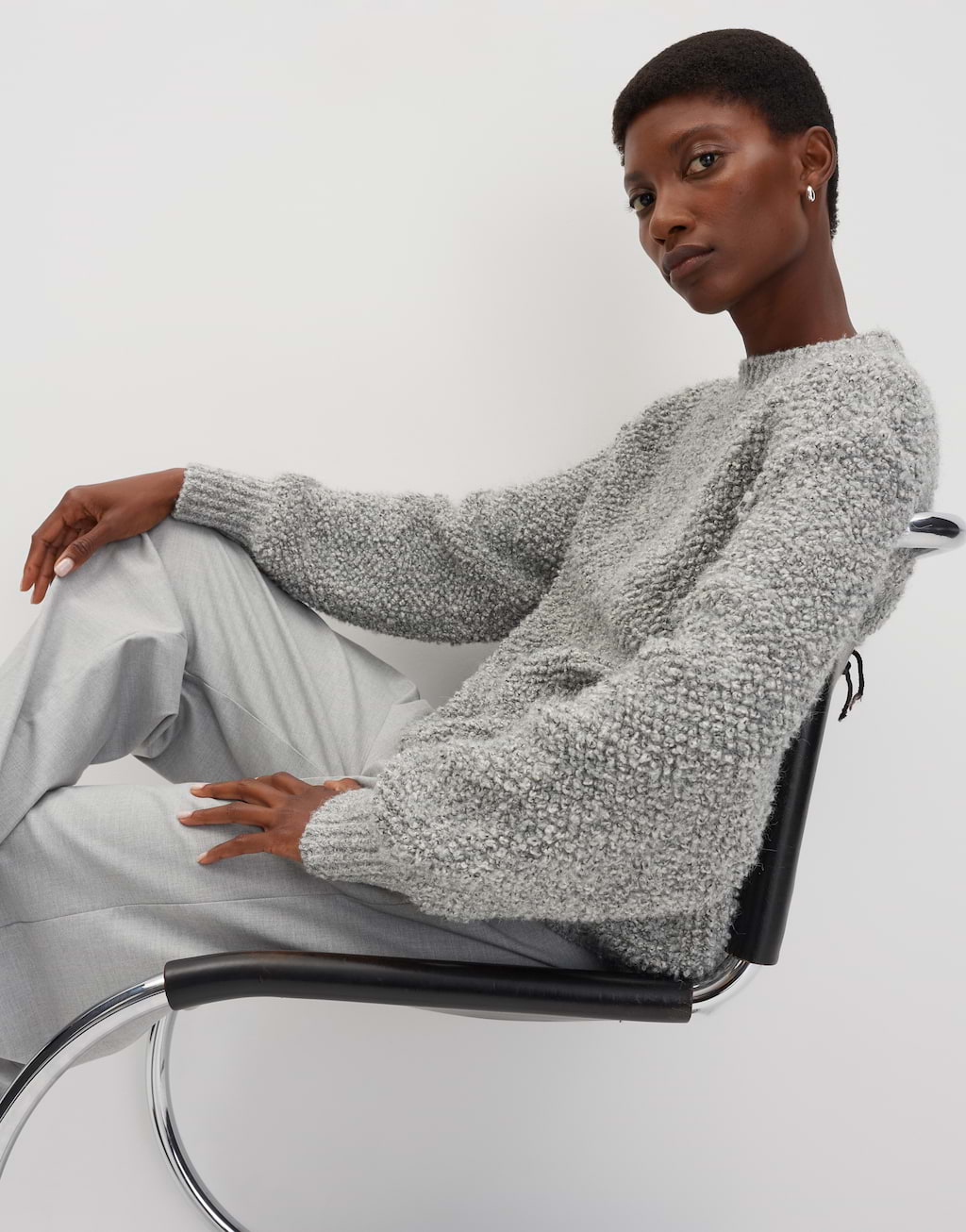 Pullover Telena Grau Online Bestellen Someday Online Shop