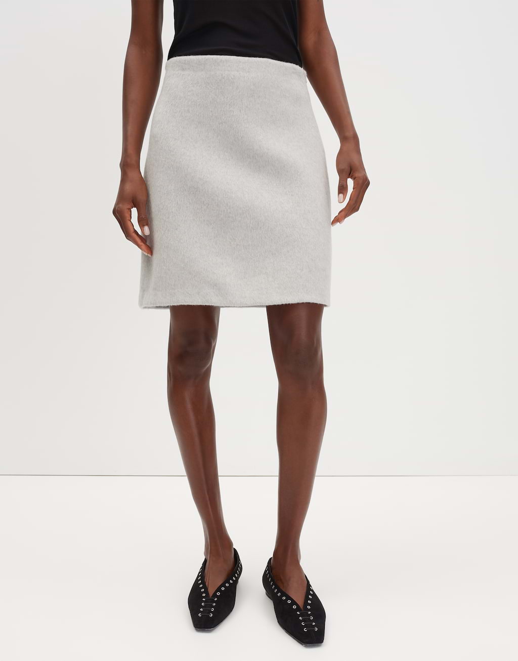 Mini rok Ohaara grijs online bestellen | OPUS online shop