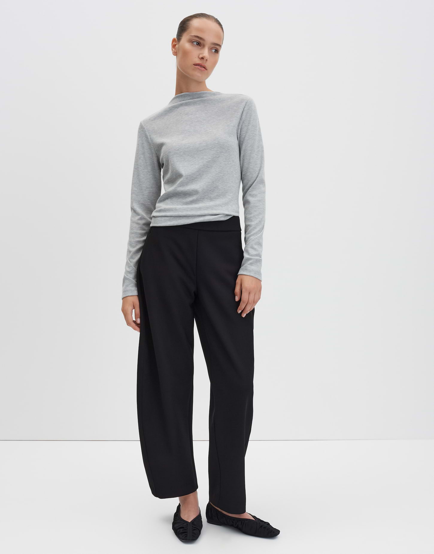 Langarmshirt Kelea grau online bestellen | someday Online Shop