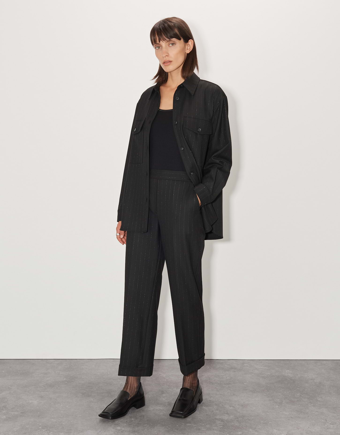 Langarmbluse Zerea schwarz online bestellen | someday Online Shop