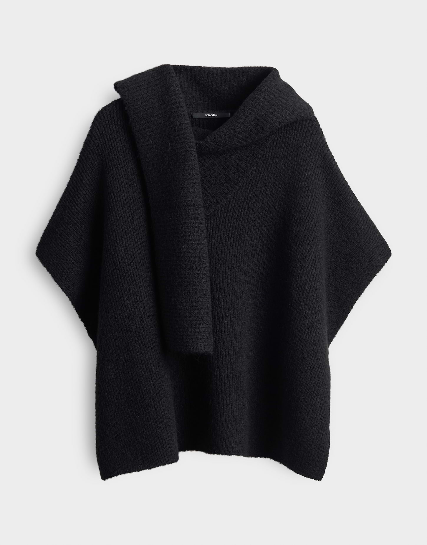 Poncho/Cape Bolana cape schwarz online bestellen | someday Online Shop