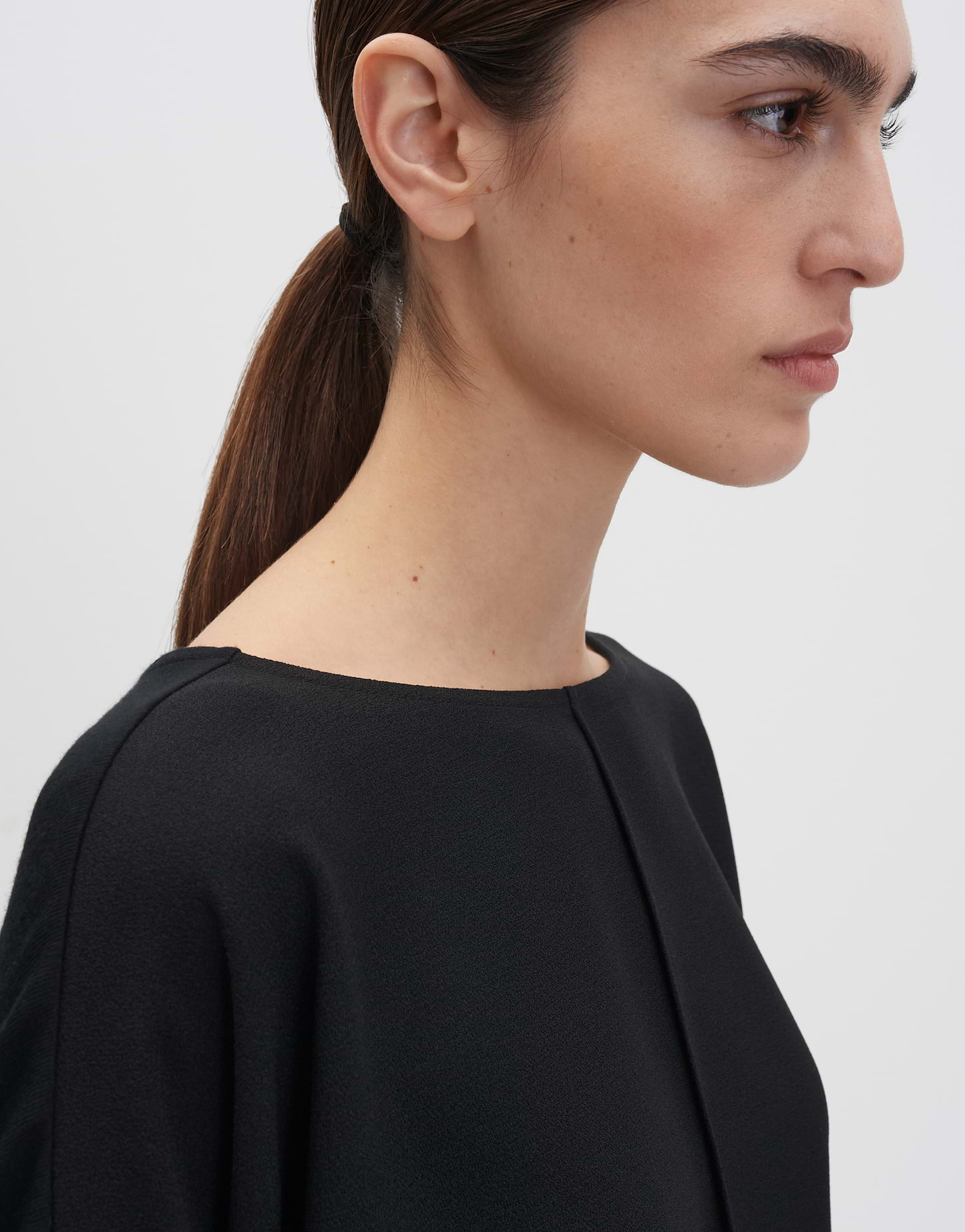 Dreiviertelarmshirt Kalotta schwarz online bestellen | OPUS Online Shop